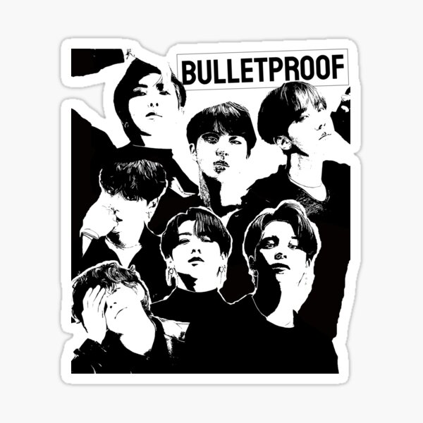 "BTS: BULLETPROOF | ARMY BANGTAN SONYEONDAN RM JIN SUGA JHOPE JIMIN V ...