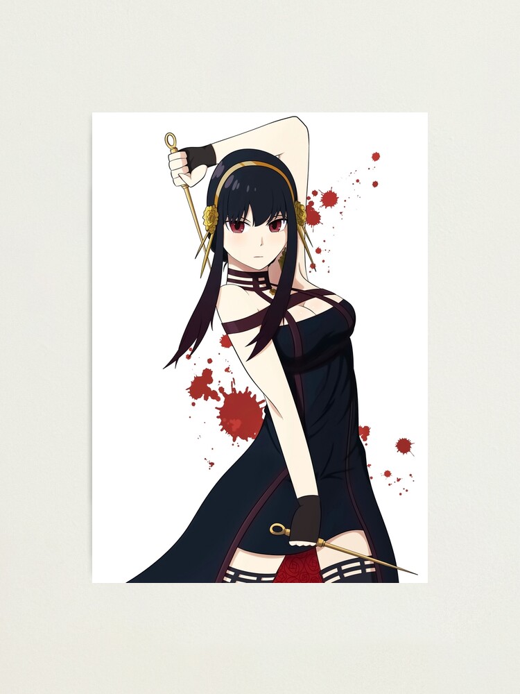 "Yor Forger Spy x Family Portrait Art" Photographic Print for Sale by ...