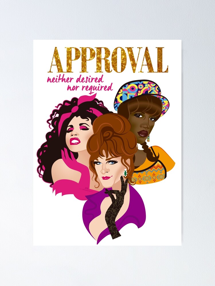 "Approval not required" Poster by AleMogolloArt | Redbubble