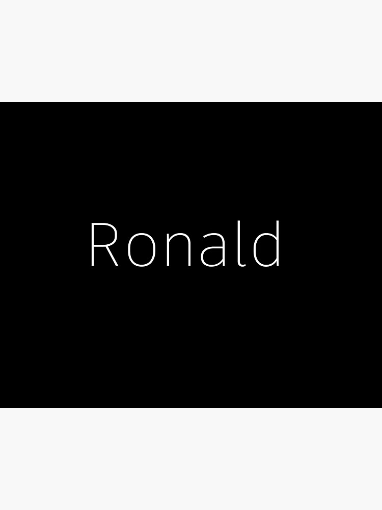 "Ronald | Top USA names" Sticker by LoveNames87 | Redbubble