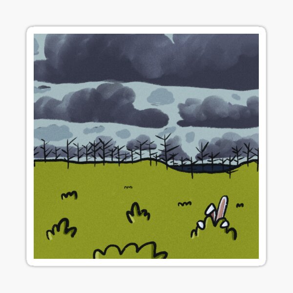 "storms incoming" Sticker by ThingRubyDoes | Redbubble