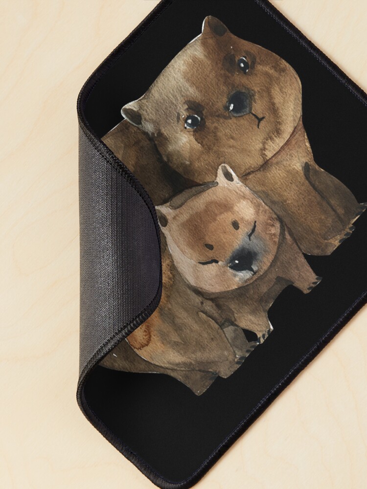 "Cute Wombats watercolor, Coarse Haired Wombats, Bare Nosed Wombats ...