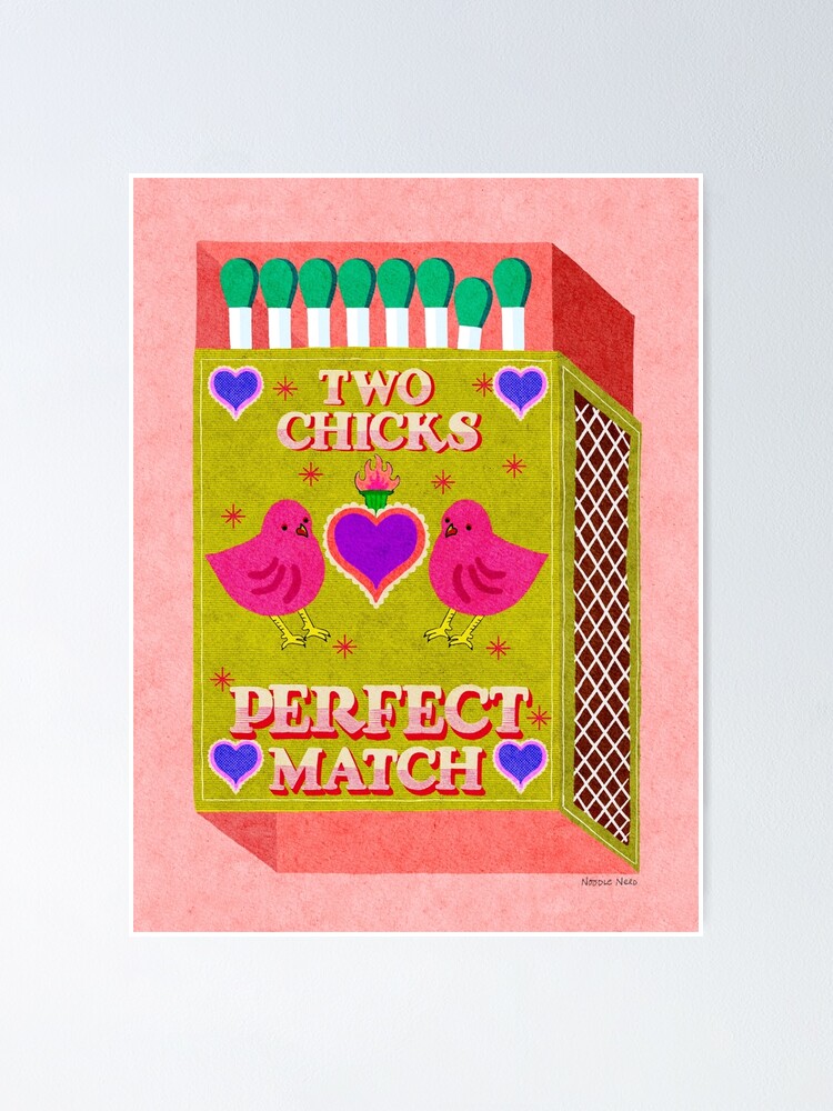 "2 Chicks Perfect Match Vintage Matchbox Green & Light Pink Palette ...