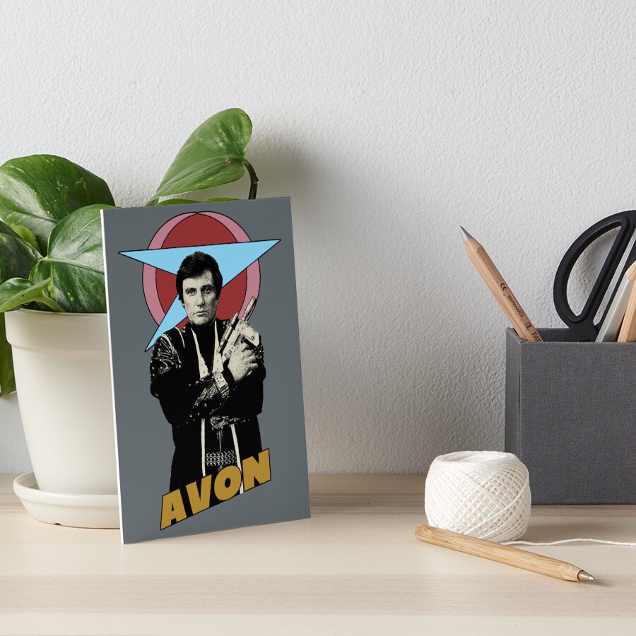 "Blake's 7 : Avon + Logo" Art Board Print by Sapphire674 | Redbubble
