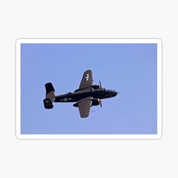 "B-25 Rosie's Reply" Sticker by Bierman9 | Redbubble