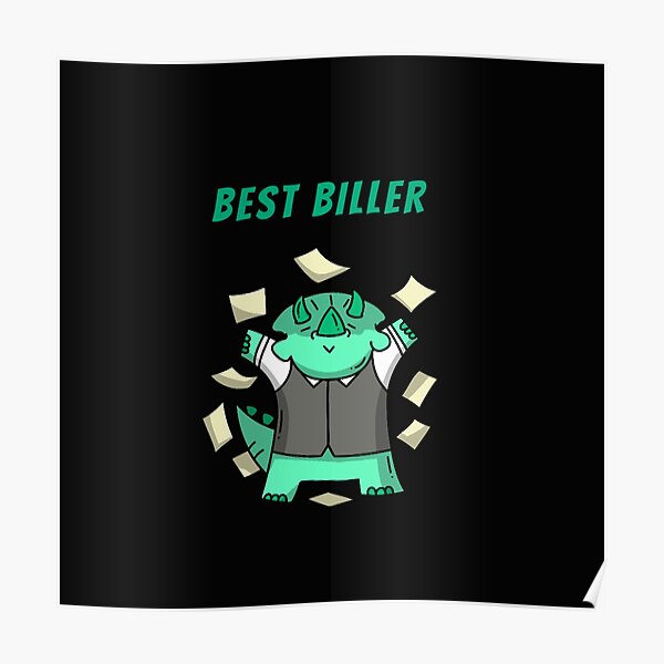 "Recruiter Best Biller" Poster for Sale by joabaj | Redbubble
