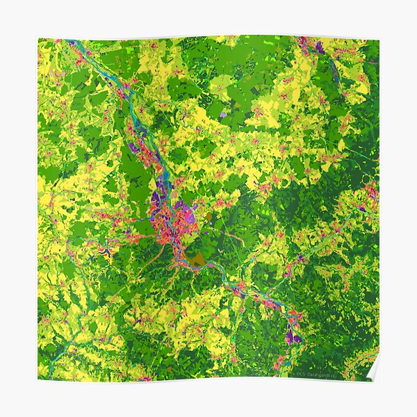 "Map of the soils in France" Poster for Sale by Vts54 | Redbubble