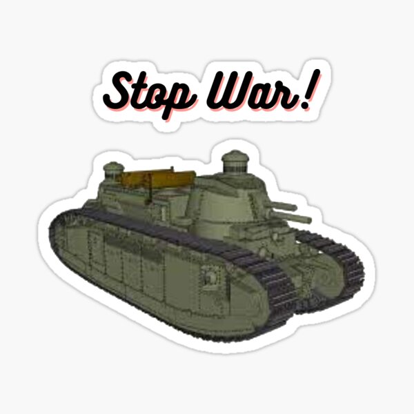 "Stop War!" Sticker for Sale by MarcDo | Redbubble