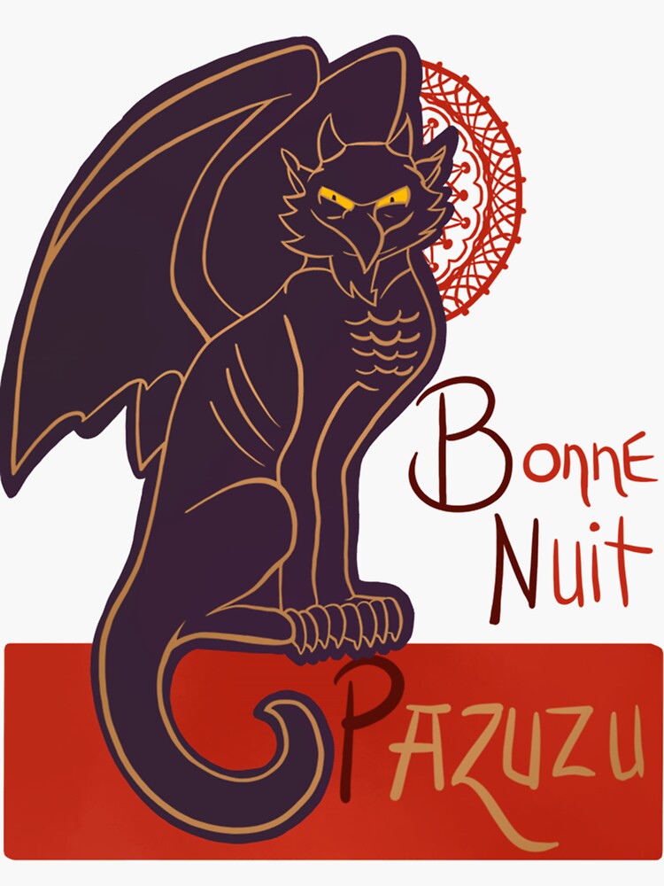 "Pazuzu " Sticker by TheKoolEtsyShop | Redbubble