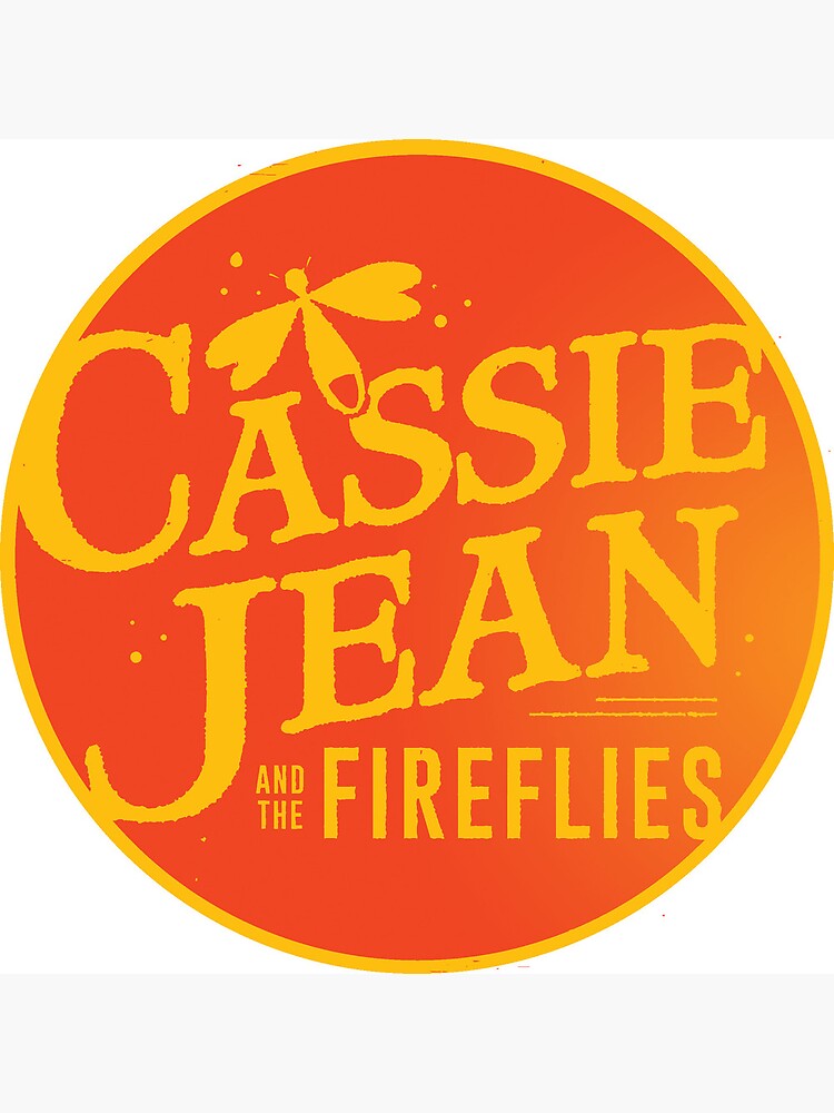 "Cassie Jean and the Fireflies Color Logo" Photographic Print for Sale ...