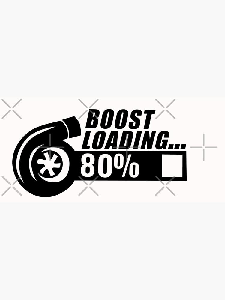 "Boost Loading" Poster for Sale by Racingdecals | Redbubble