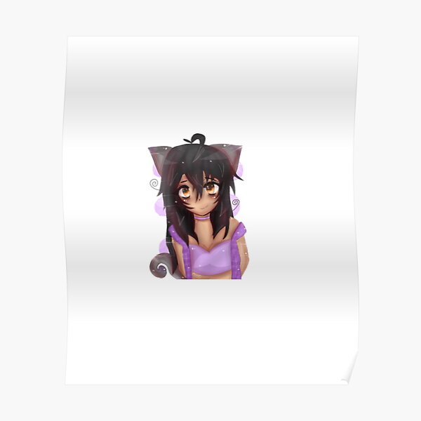 "Aphmau cat" Poster for Sale by Kids-zin | Redbubble