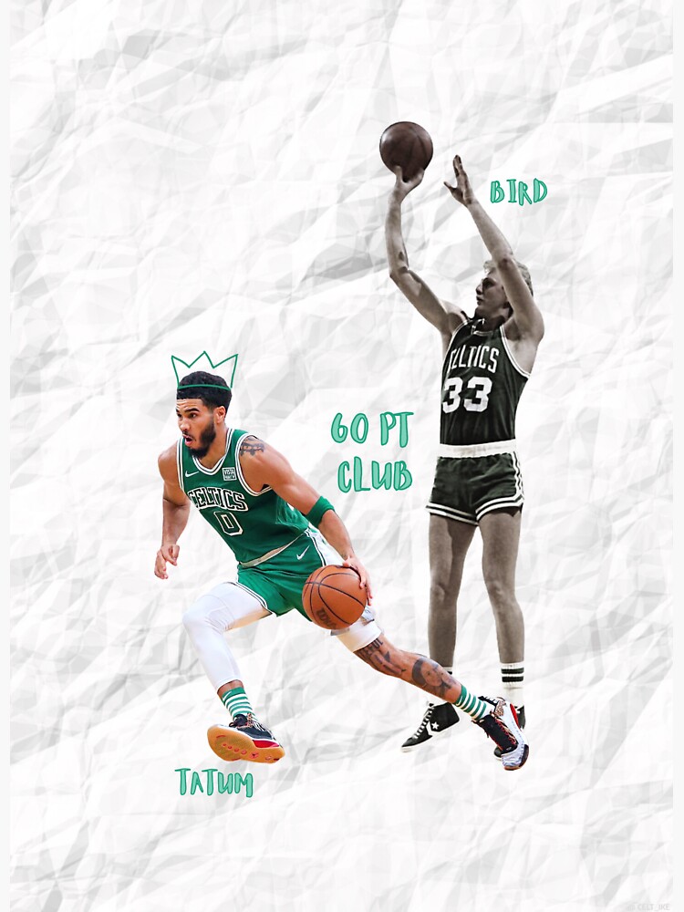 "60 Point Club - JT and LB" Sticker by Celtike | Redbubble