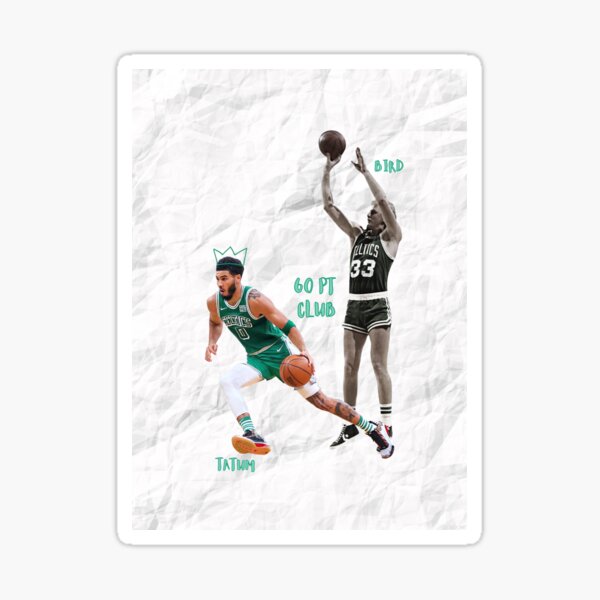 "60 Point Club - JT and LB" Sticker by Celtike | Redbubble