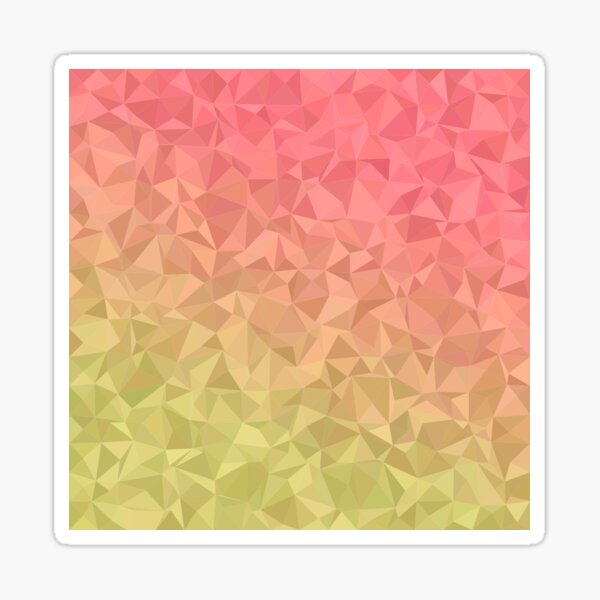 "3D-triangle pink design" Sticker by OracleDesigns2 | Redbubble