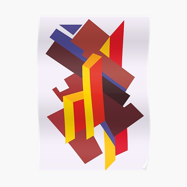 "Suprematism IX" Poster for Sale by THEUSUALDESIGN | Redbubble