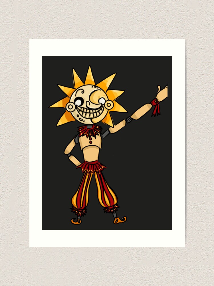 "FNAF SB Sundrop ☀️" Art Print for Sale by CWildFlower1 | Redbubble