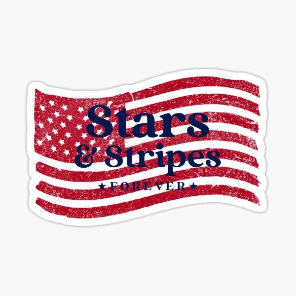 "design stars & stripes" Sticker for Sale by Nermeena163 | Redbubble