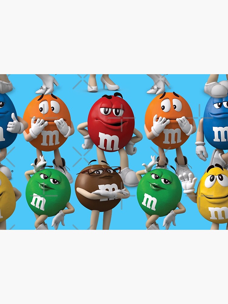 Póster «Carácter de color MandM» de nimxl | Redbubble