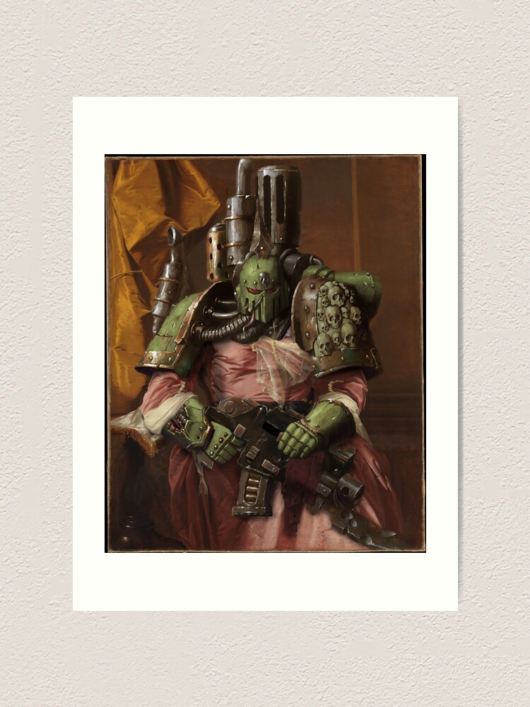 The Prettiest Death Guard Art Print For Sale By Thetwist Redbubble