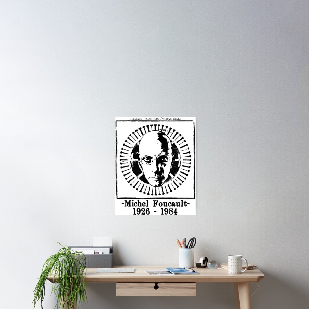 "Panopticon - Michel Foucault" Poster for Sale by Orata | Redbubble