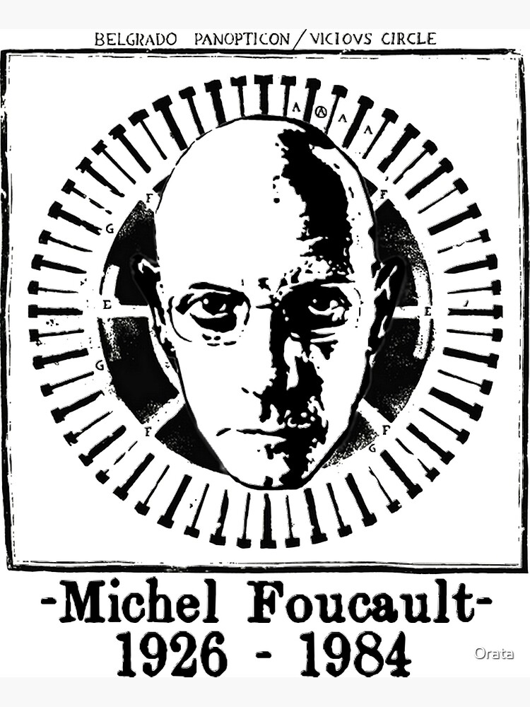 "Panopticon - Michel Foucault" Poster for Sale by Orata | Redbubble