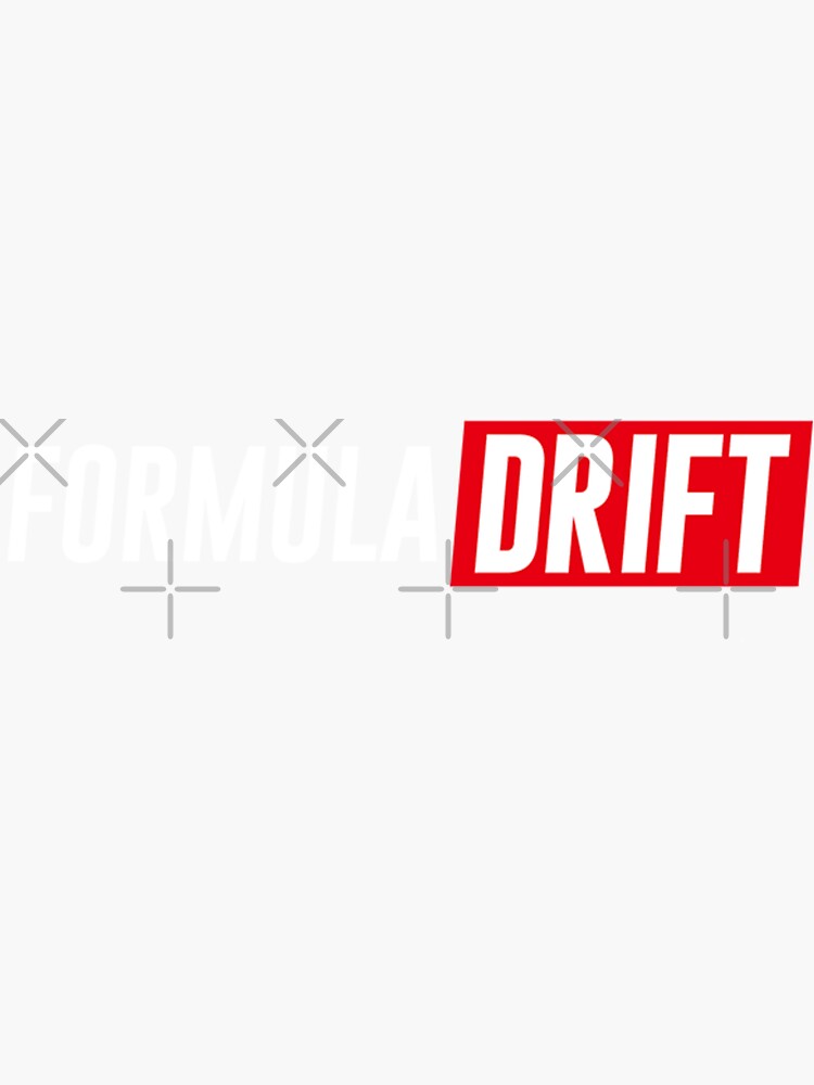 "FORMULA DRIFT" Sticker by Racingdecals | Redbubble