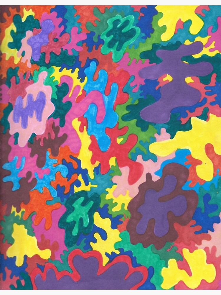"splat!" Poster for Sale by fruitbedazzle | Redbubble