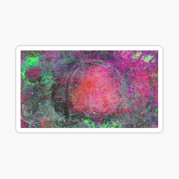 "Cool Original Abstract Modern Art" Sticker for Sale by MMadson | Redbubble