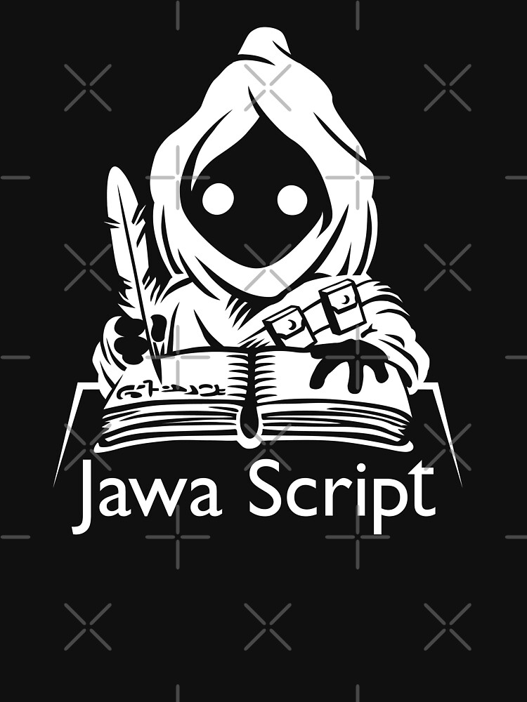 "Jawa script" T-shirt for Sale by Patrol | Redbubble | jawa t-shirts ...