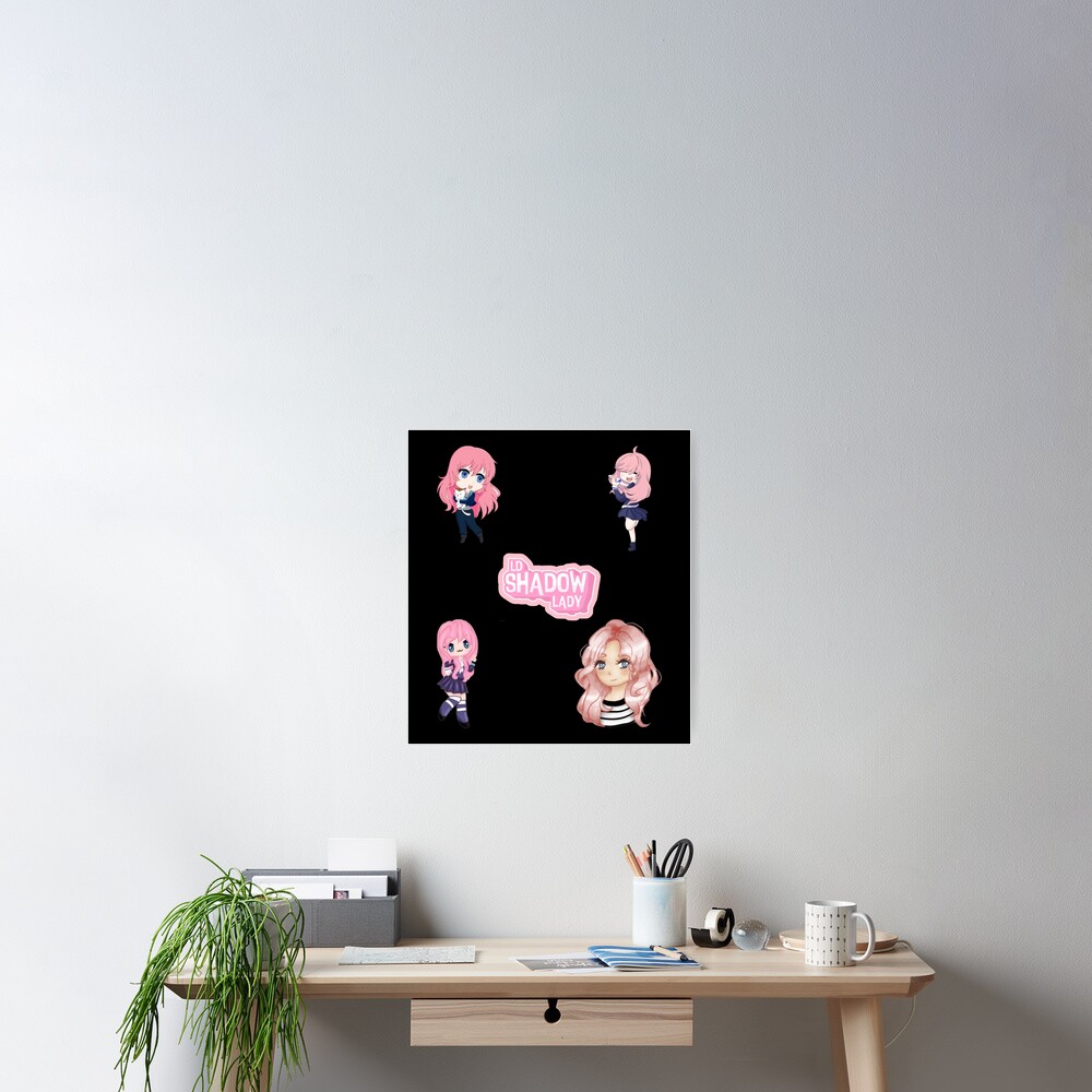 "LDShadowLady pack" Poster for Sale by Amelia-Nina | Redbubble