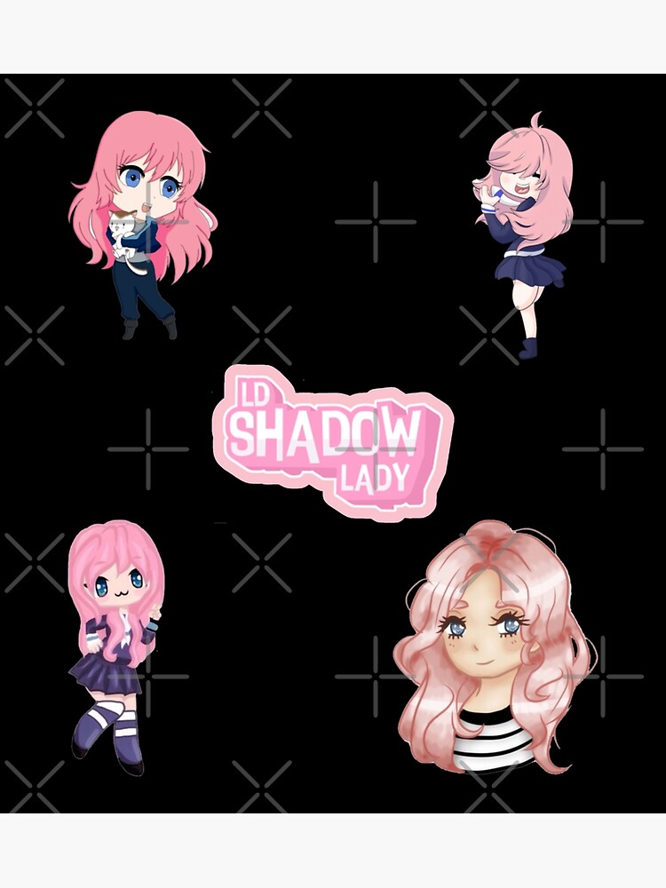"LDShadowLady pack" Poster for Sale by Amelia-Nina | Redbubble