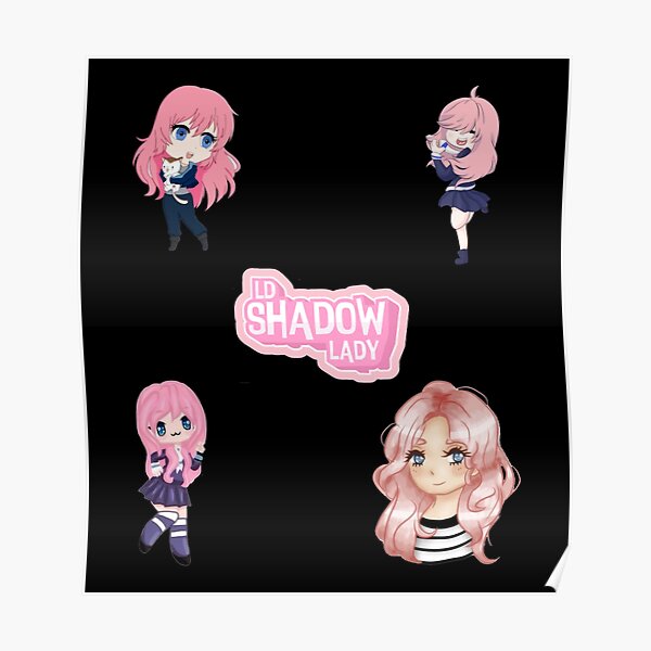 "LDShadowLady pack" Poster for Sale by Amelia-Nina | Redbubble