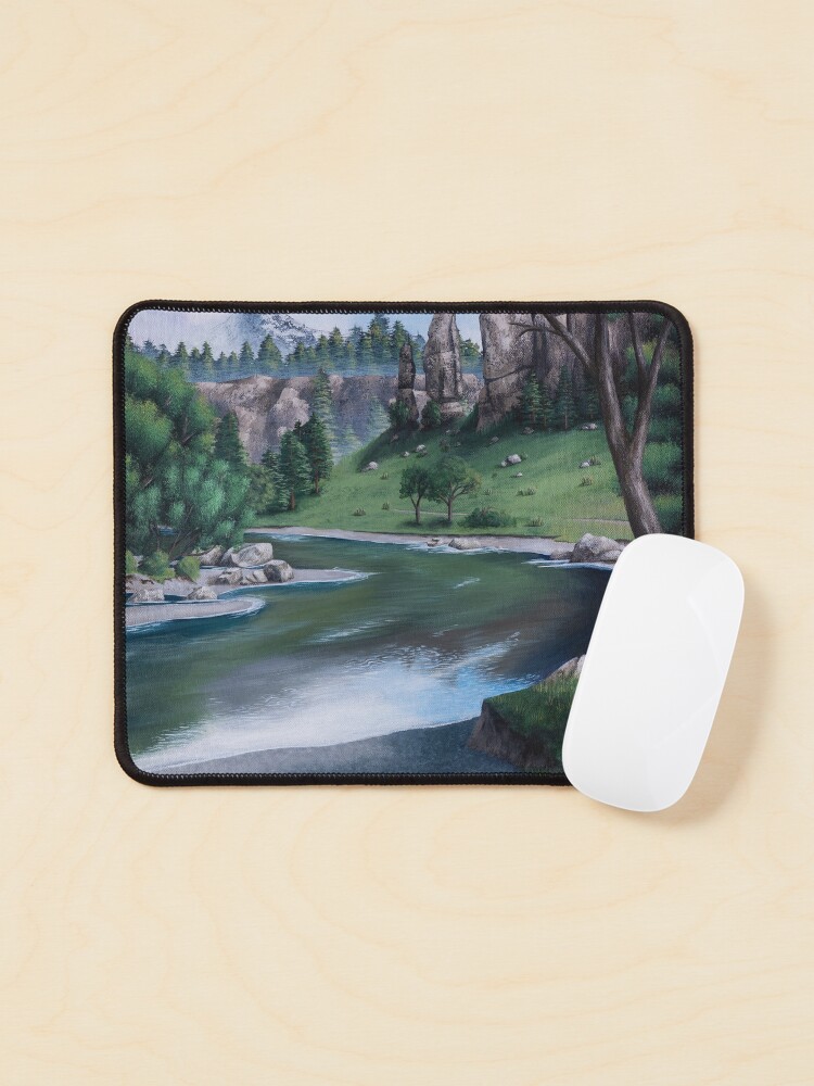 "Horseshoe Overlook" Mouse Pad for Sale by MalMakes | Redbubble