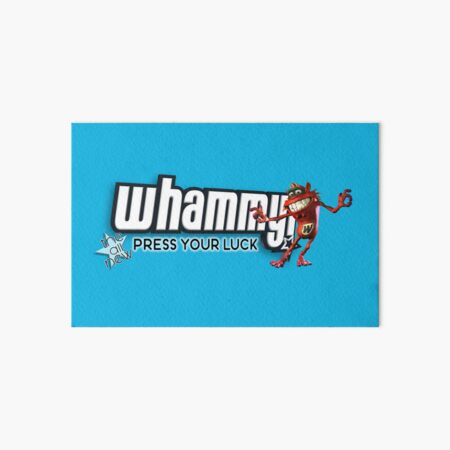 "Whammy! The All New Press Your Luck" Art Board Print by ...