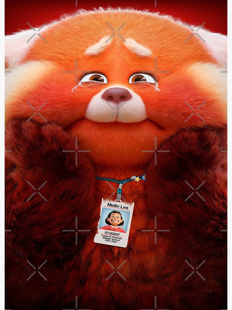 "Turning Red" Sticker by Kayous | Redbubble