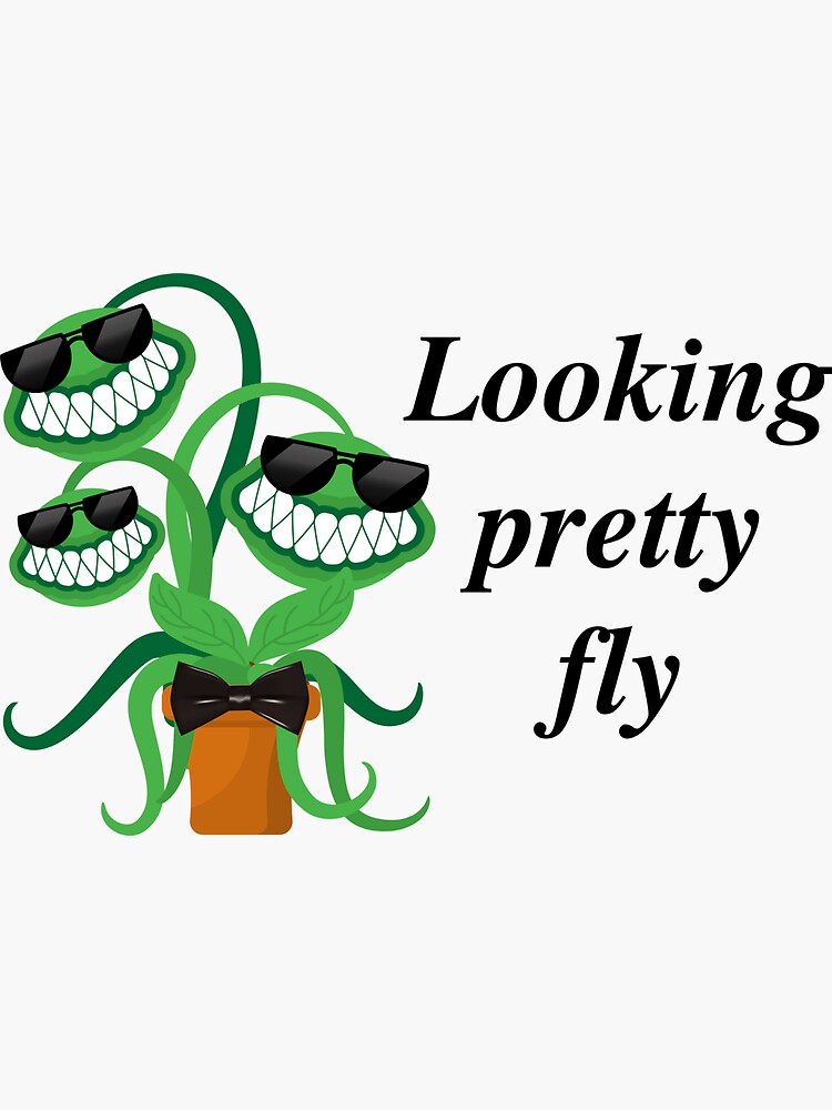 "Looking pretty fly venus fly trap" Sticker for Sale by ray-designs ...