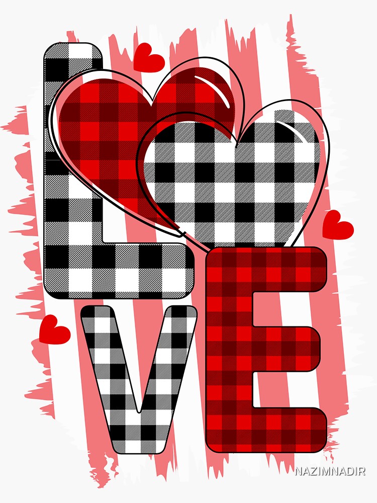 "love cute couple happy romantic " Sticker by NAZIMNADIR | Redbubble