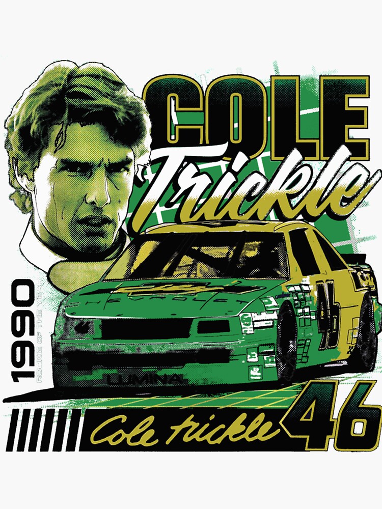 "Days of Thunder Cole Trickle 46 City Chevrolet " Sticker for Sale by ...