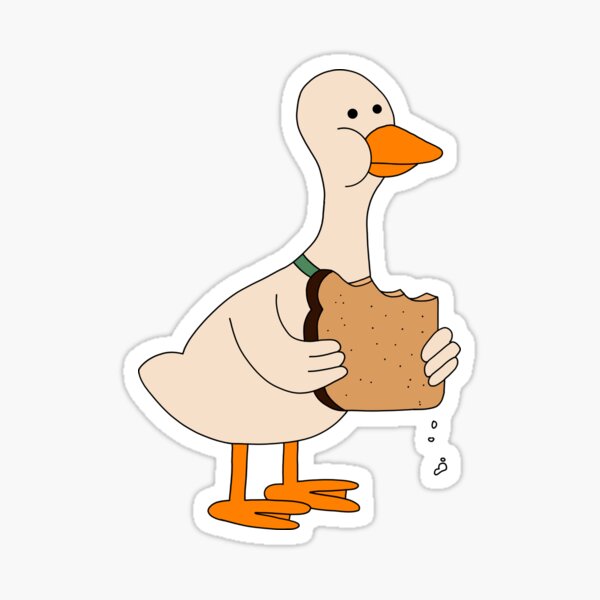 "adventure time duck friend" Sticker by splendidly-mend | Redbubble