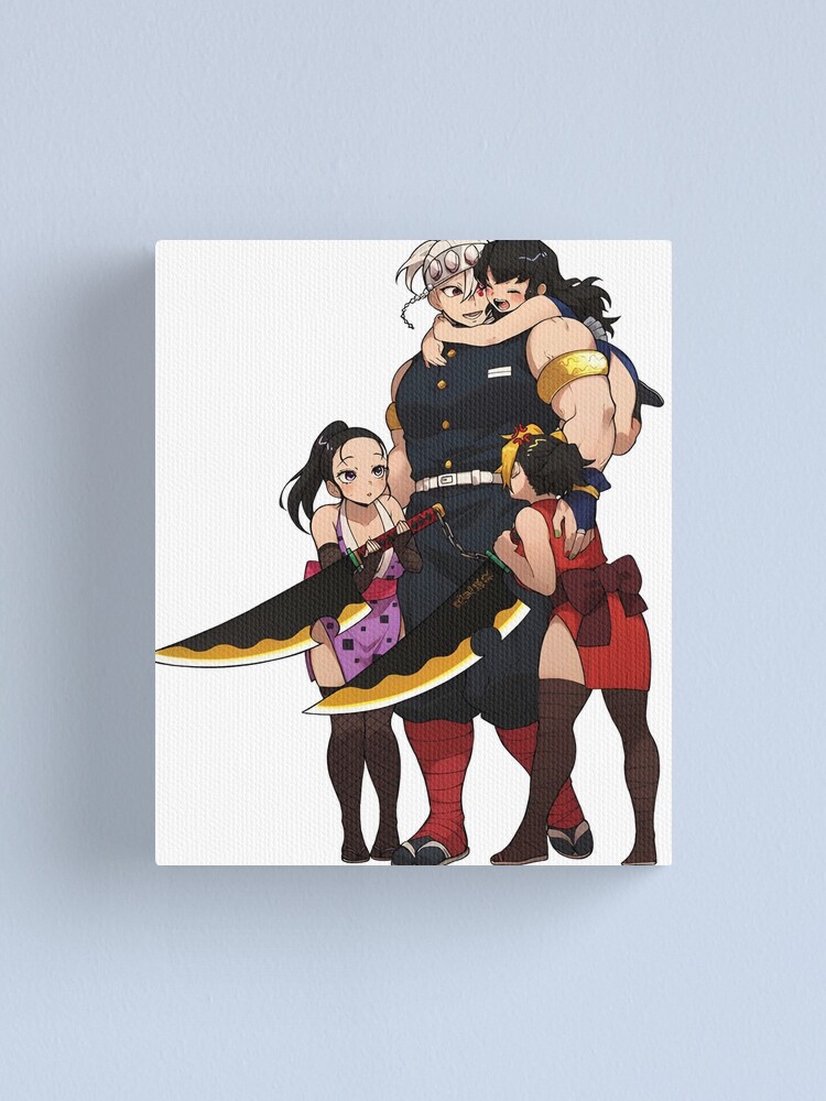 "Suma Makio And Hinatsuru, Jengen Uzui's Wives" Canvas Print by Top ...