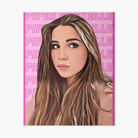 "Piper Rockelle | Aesthetic Cool Cartoonist Poster Artwork " Art Board ...