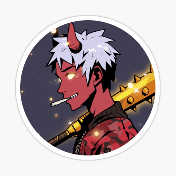 "Eth Solana Nft - art pfp sticker" Sticker by RndmBlkGuy | Redbubble