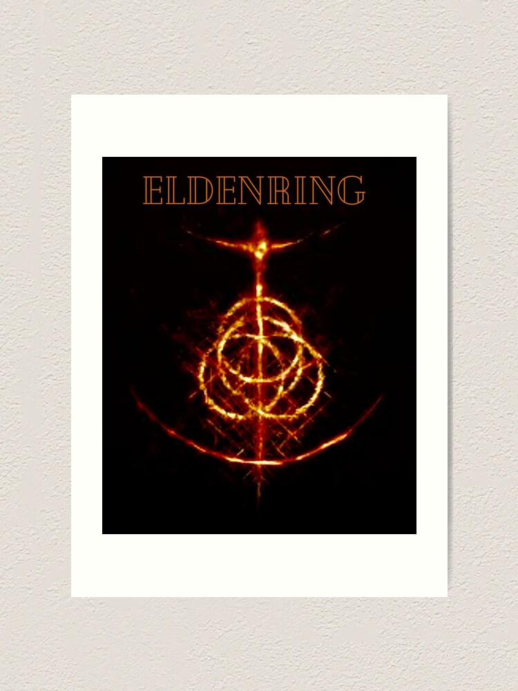 "Eldenring-Elden ring-Elden Ring-elden-Elden logo-" Art Print by ...