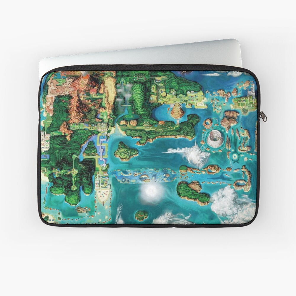 "Hoenn Map" Poster for Sale by Biochao | Redbubble