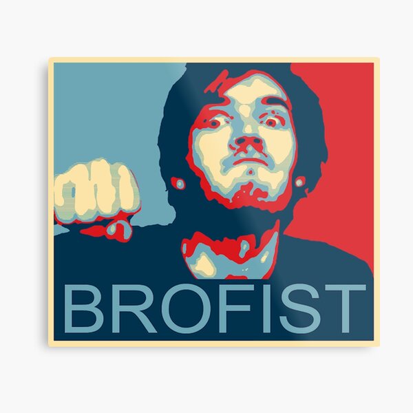 Brofist Metal Prints | Redbubble