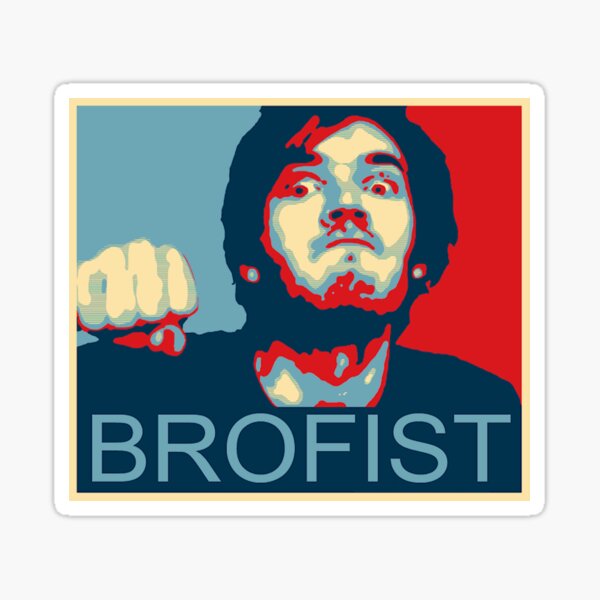 Brofist Stickers | Redbubble