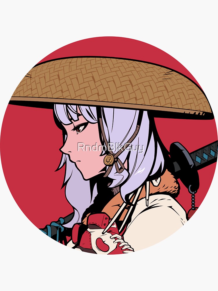 Sticker « épéiste anime Eth Solana Nft - autocollant art pfp », par ...