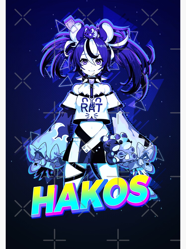 Pegatina «Hakos Baelz | Hololive Vtuber» de WaifuFury | Redbubble