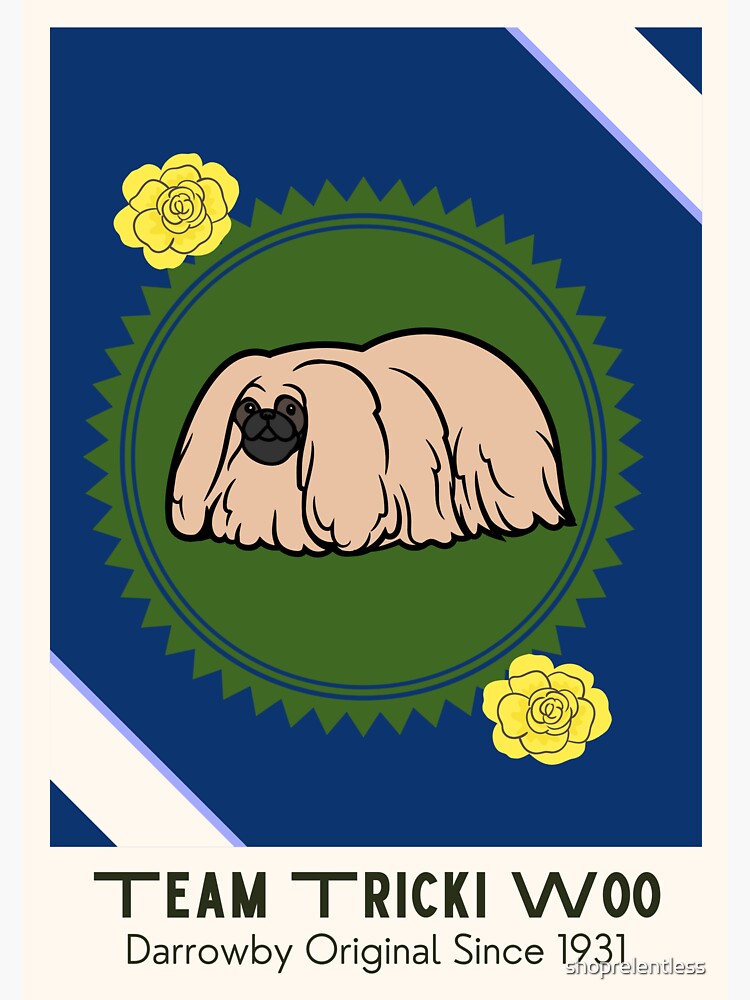 "Tricki Woo All Creatures Great and Small Tricky Dog Retro Inspired ...